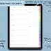 Undated Digital Planner Vertical for Goodnotes Rainbow Tabs - Etsy