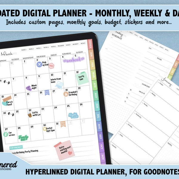 iPad Mini Planner - Etsy