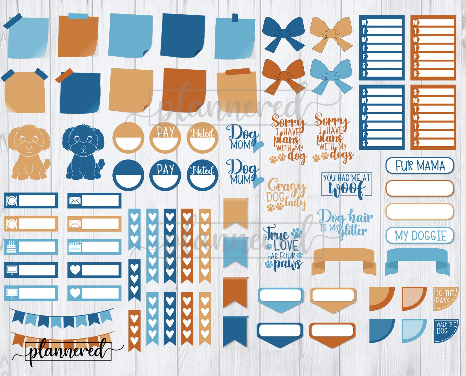 Dog Pet Care Digital Stickers 600 Dog care digital sticker | Etsy