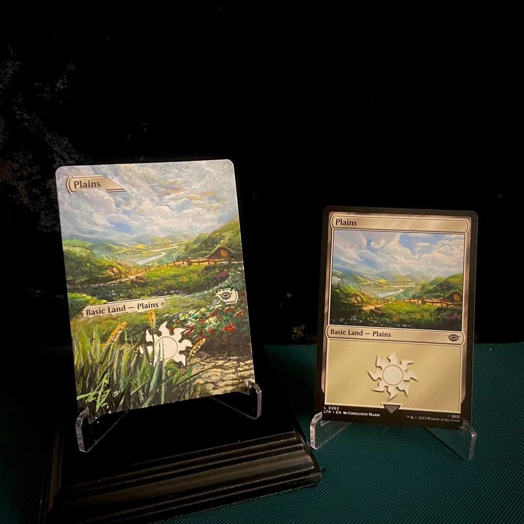 Magic the Gathering Altered Plains Basic Land Card Original Artwork #18 ...