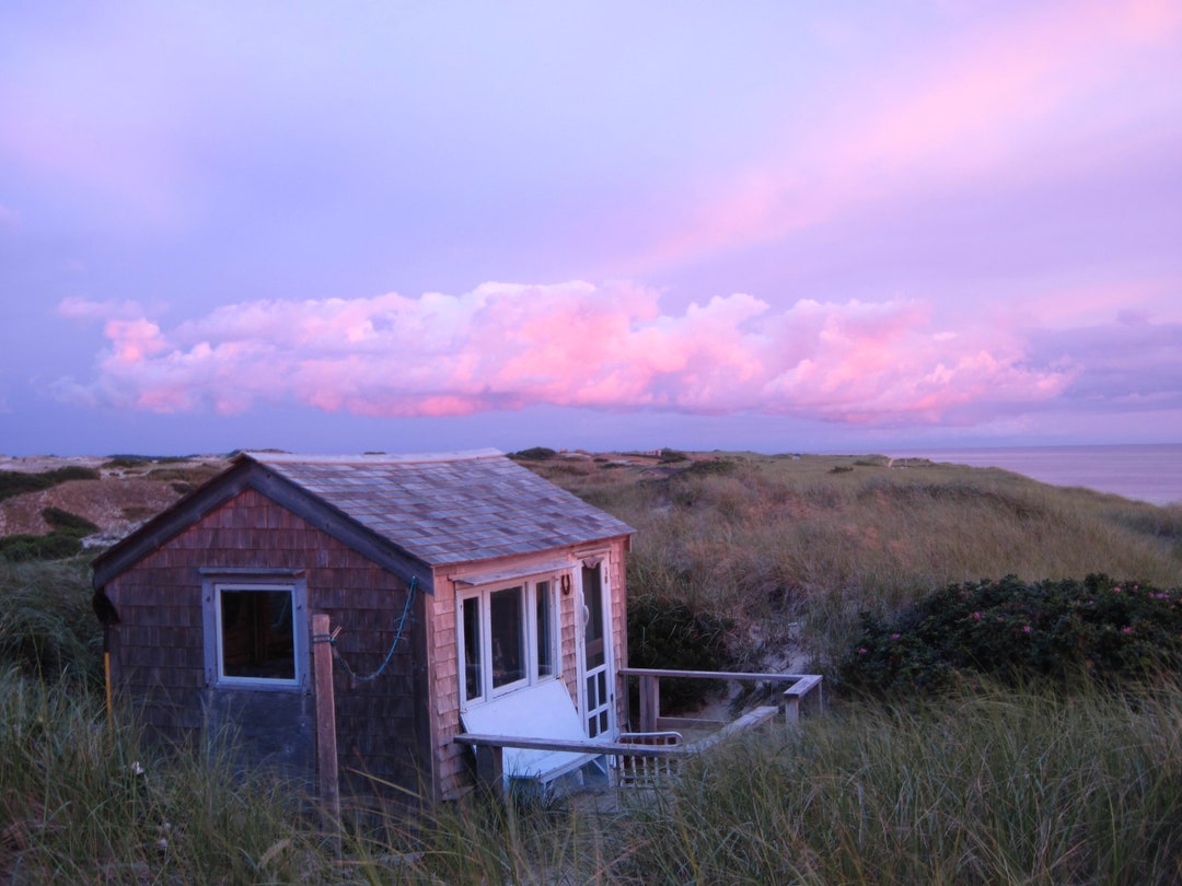 Dune Shack Photograph // Sunset // Provincetown // Cape Cod Beach Photo ...