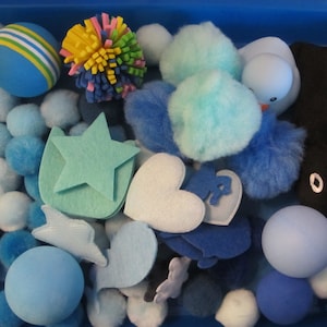 Hedgehog Dig Box and Filler - Variety of Colors - Forage Box, Ping Pong ...