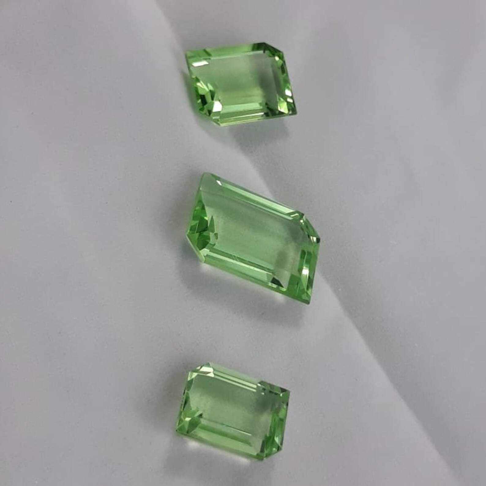 GREEN AMETHYST HYDRO : 60 Cts Green Amethyst Hydro Quartz Cut - Etsy