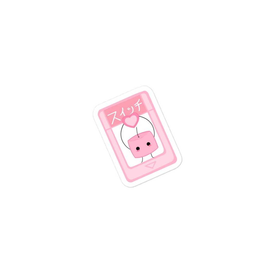 Stardew Valley Pink Junimo Game Cartridge Bubble-free Stickers, Stardew ...