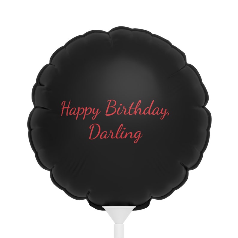 Chibi Astarion Boba Happy Birthday Balloons round and Heart-shaped, 6 ...