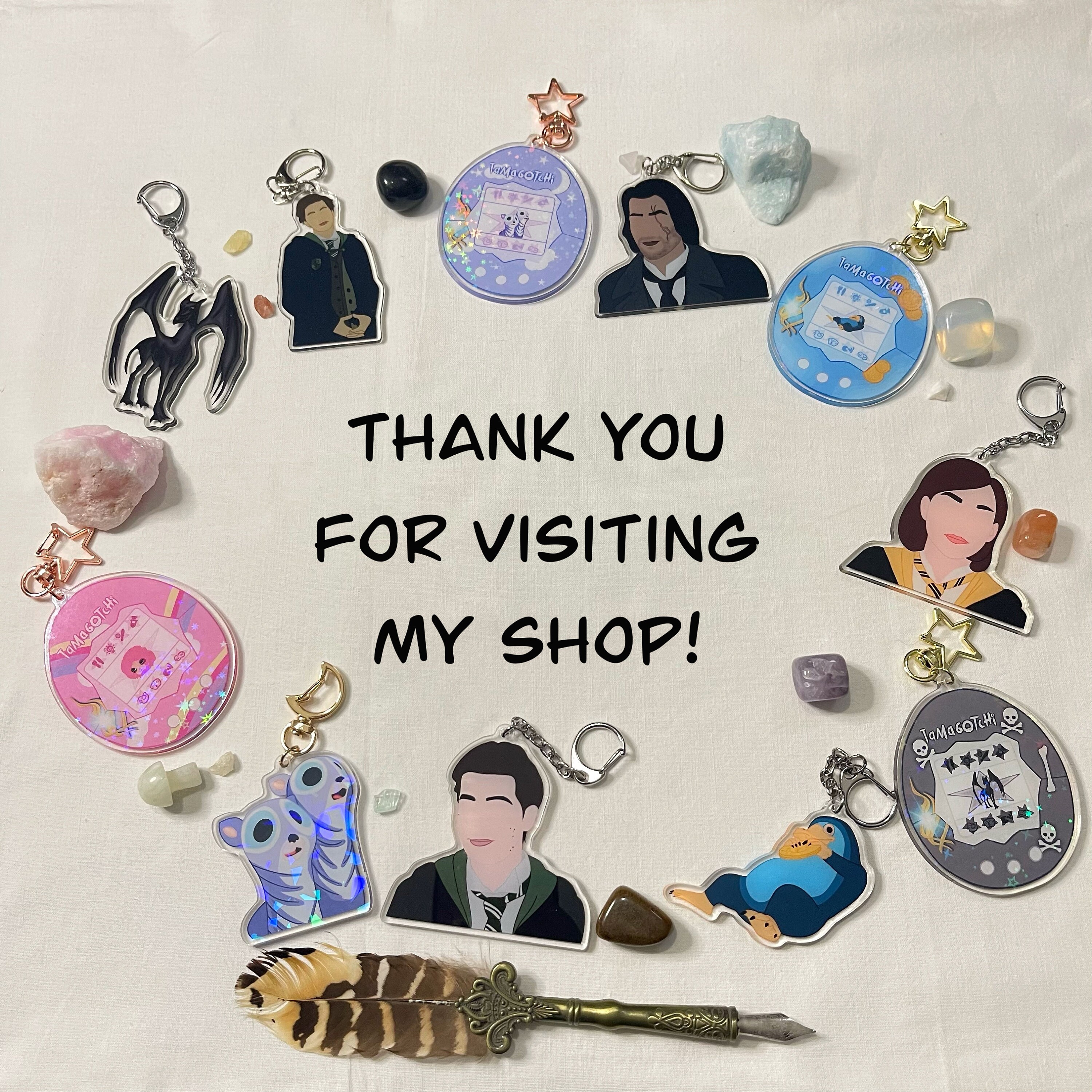 Niffler Digital Pet Keyring, Hogwarts Legacy Keychain, Niffler Keychain ...