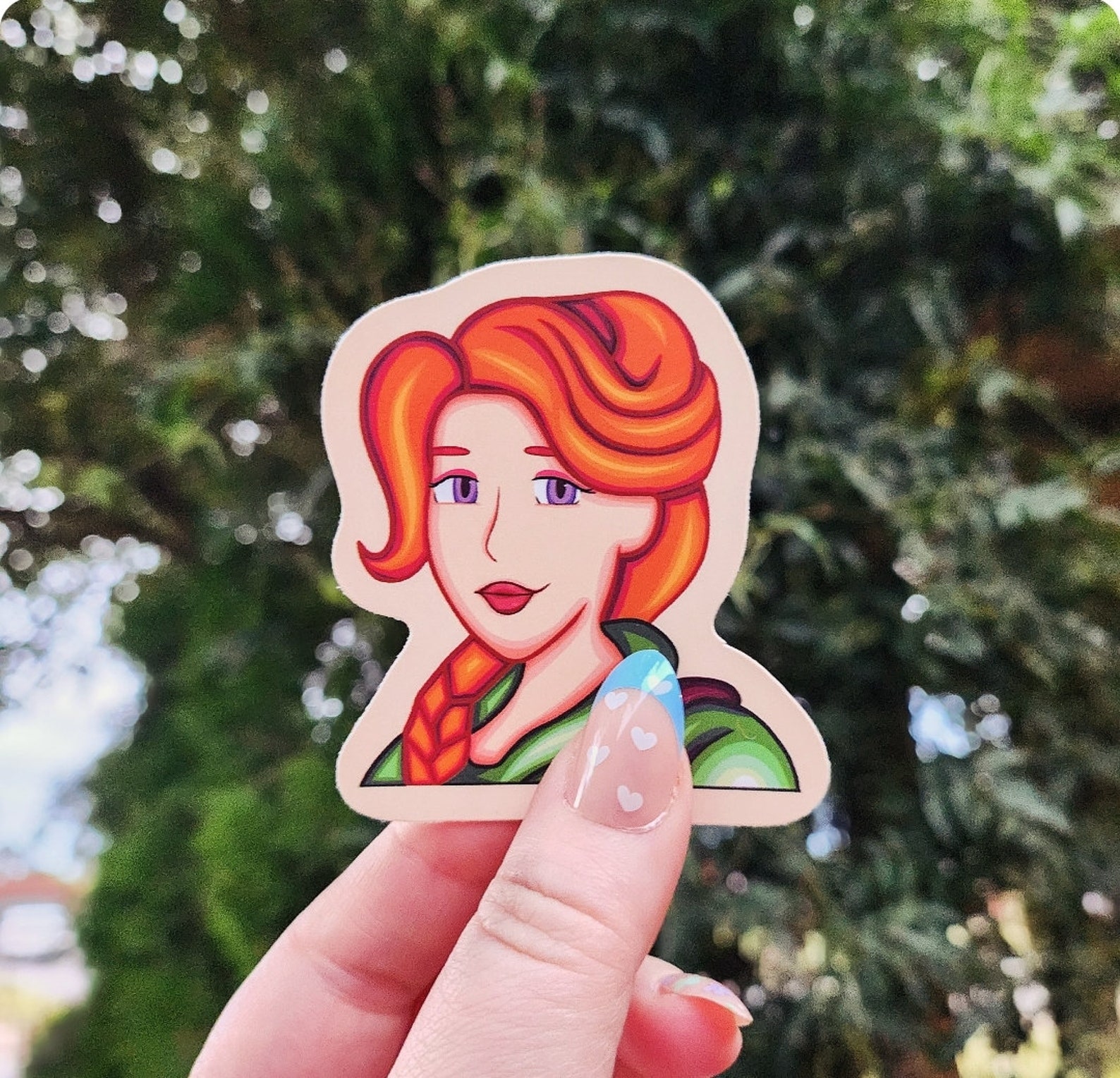 Stardew Valley Leah Sticker – Gaming & Pop Culture Bubble-free Sticker ...