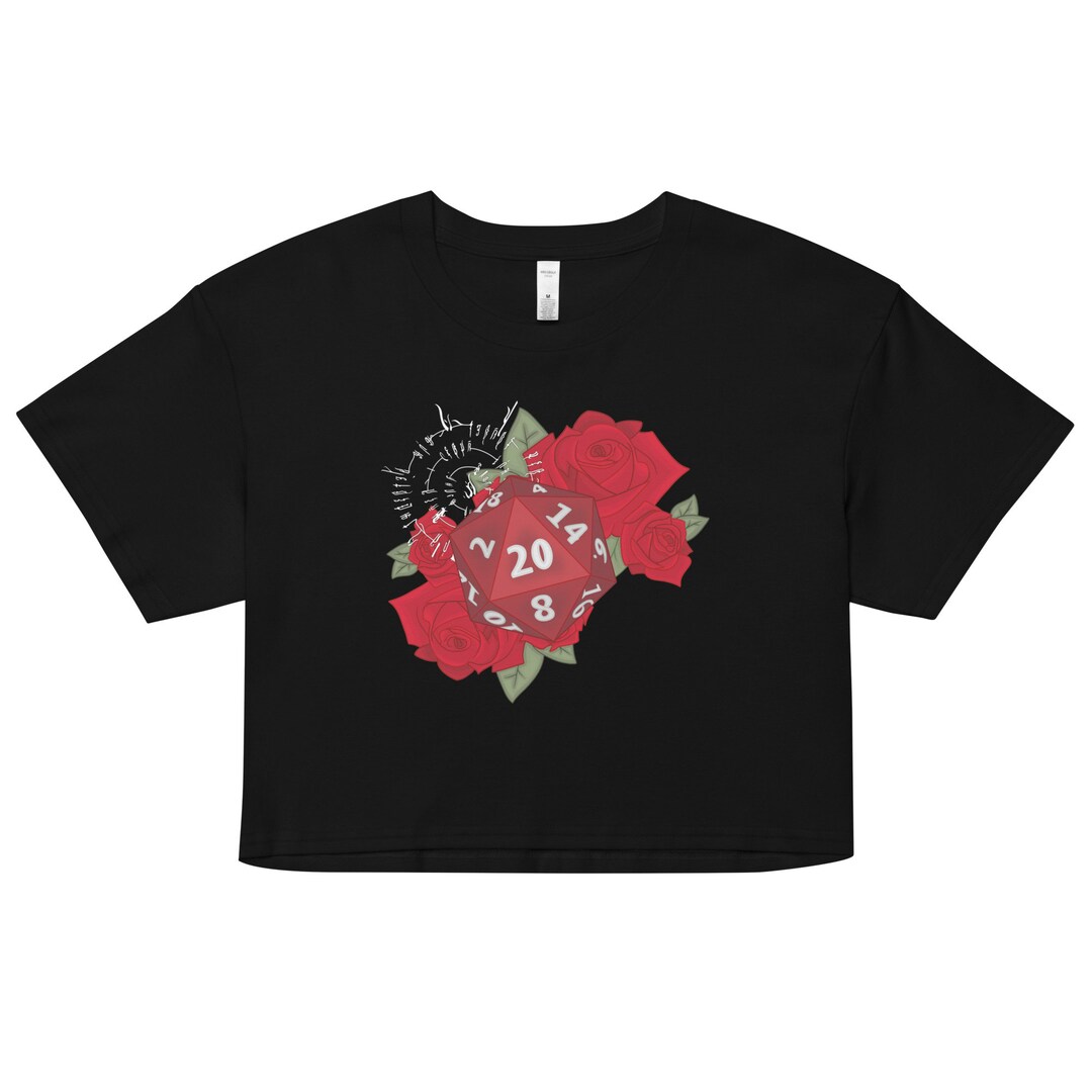 DND Die Astarion Themed Women’s Crop Top, Astarion Crop Top, BG3 Crop ...