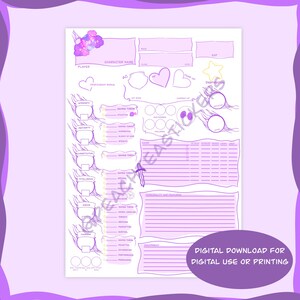 BG3 Gale Inspired DND Character Sheet, DND Character Sheet, Baldur’s ...