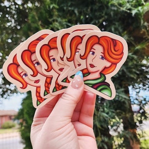 Stardew Valley Leah Sticker, Stardew Valley Sticker, Stardew Valley ...