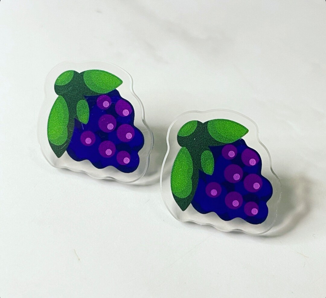 Stardew Valley Grape Acrylic Pins, Stardew Valley Pins, Stardew Valley ...