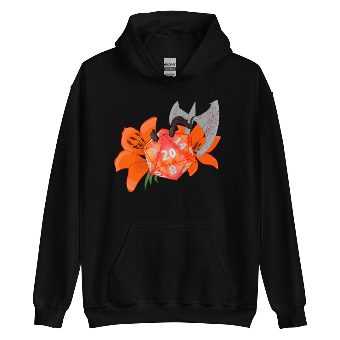 DND Die Karlach Inspired Unisex Hoodie, Karlach Hoodie, Baldurs Gate 3 ...