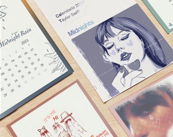 2023 Taylor Calendar - Etsy