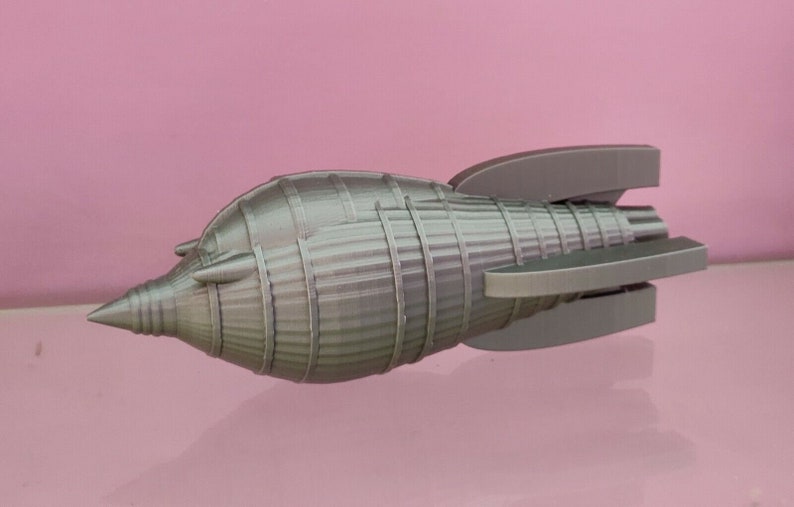 Custom 6 Flash Gordon Filmation Plane Air Space Ship Spaceship 3D Print ...