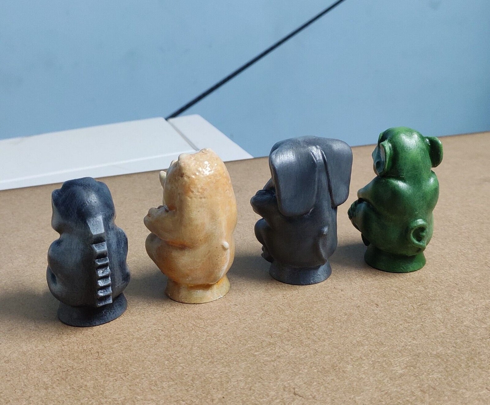 Custom Made 3cm 4cm 6cm Jumanji Game Pawn Pieces Token Hand Painted- 3D ...