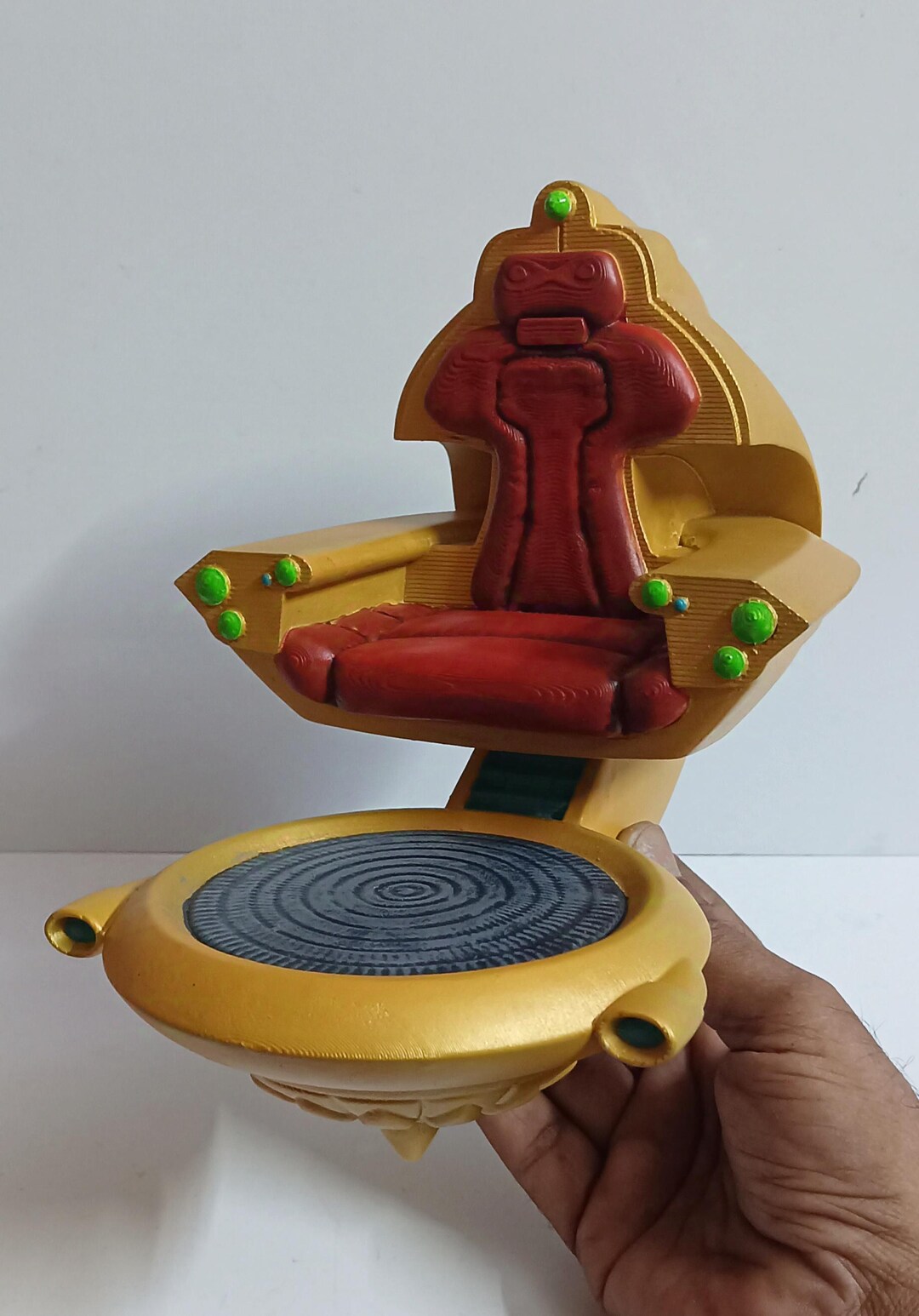 Comic Superhero Conqueror Throne Time Chair Seat for 6" Figure - 3D ...