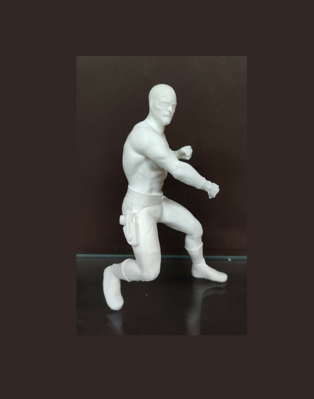 Custom 6inch Phantom Action Punch Unpainted 3D Printed Fan Model Statue ...