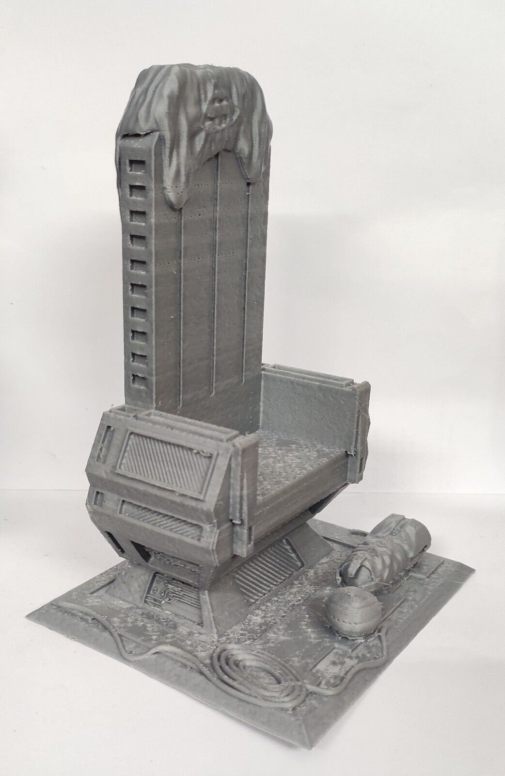 Custom Scale 1:12 Plan Masked Man Throne Chair Unpainted for 6inch ...