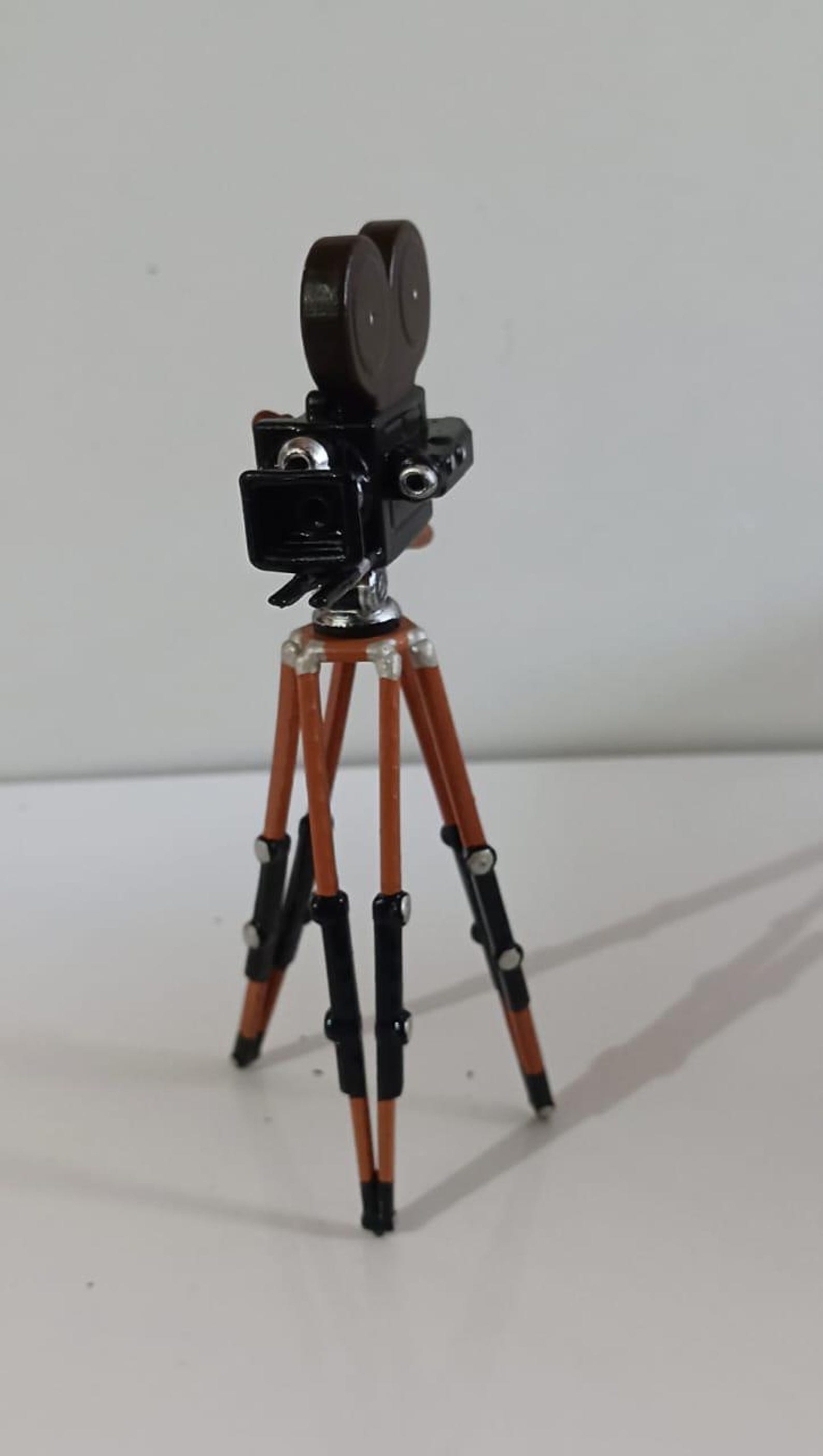 Vintage Retro Movie Camera Replica Miniature Scale 1:12 1/24 1/64 Prop ...