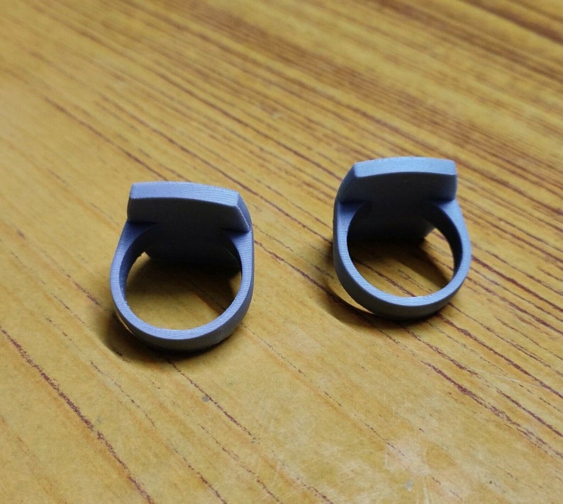 The Phantom Ghost Who Walks Rings Skull Evil and Good Mark 3D Print ...