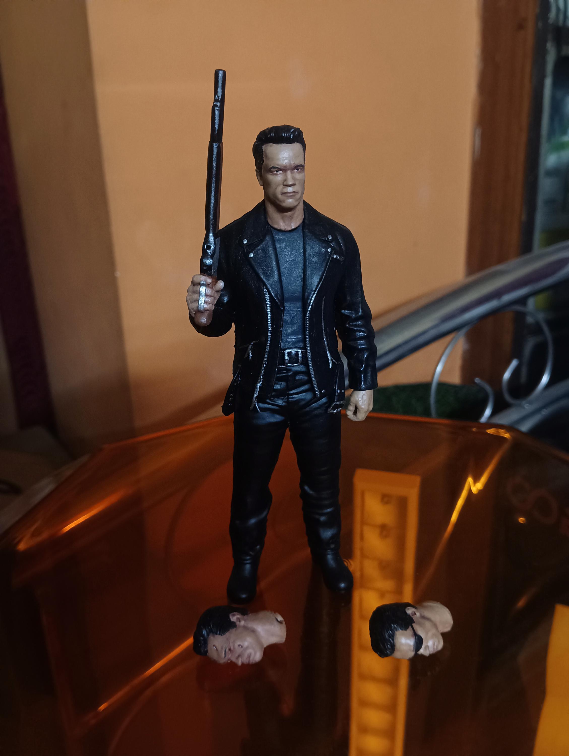 Terminator Arnold Replica: 6-inch 3D Printed Resin Statue With ...