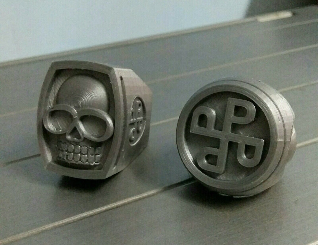 Phantom Rings Skull and Good Mark 3D Print Unpainted FDM Model Movie ...