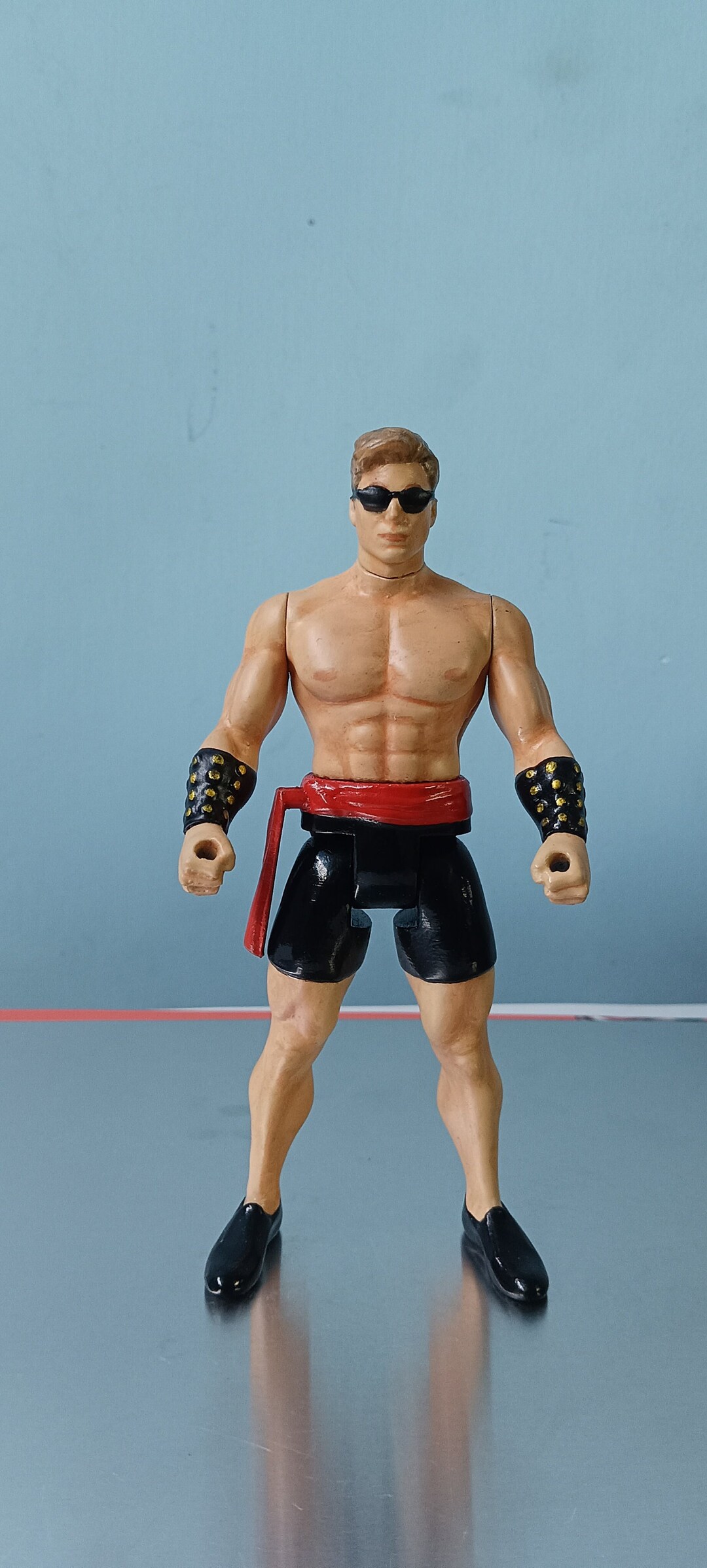 Mortal Kombat Johnny Cage -limited Articulated 3D Printed Hand Painted ...