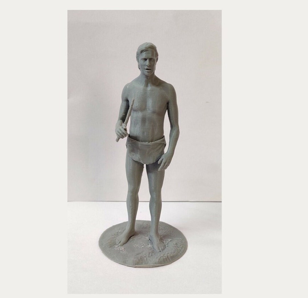 Custom Tarzan Unpainted 6inch 3D Printed Fan Model Statue Figure - Etsy
