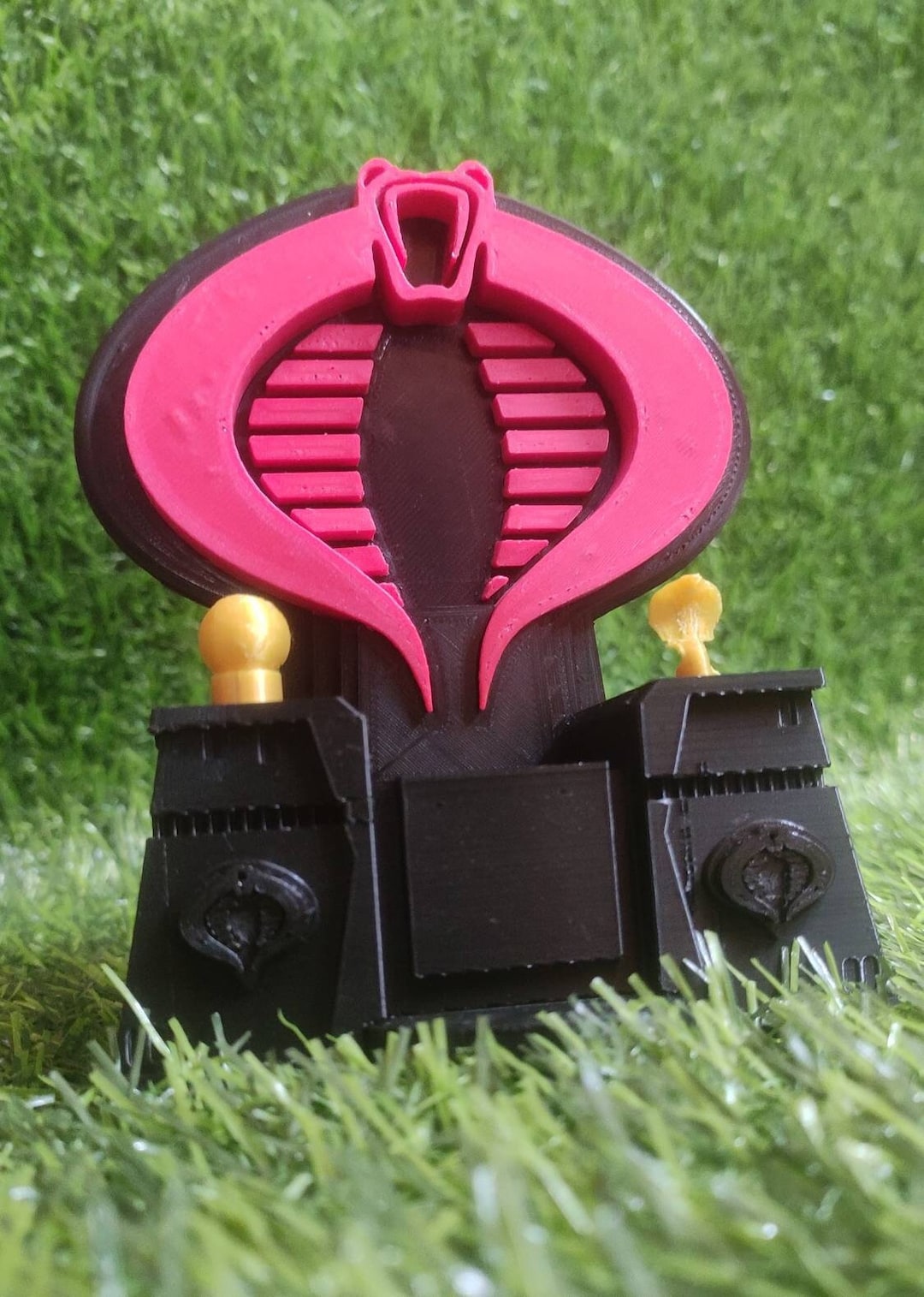 Custom GI Joe Custom 3D Printed Cobra Destro Throne for 3.75" and 6 ...