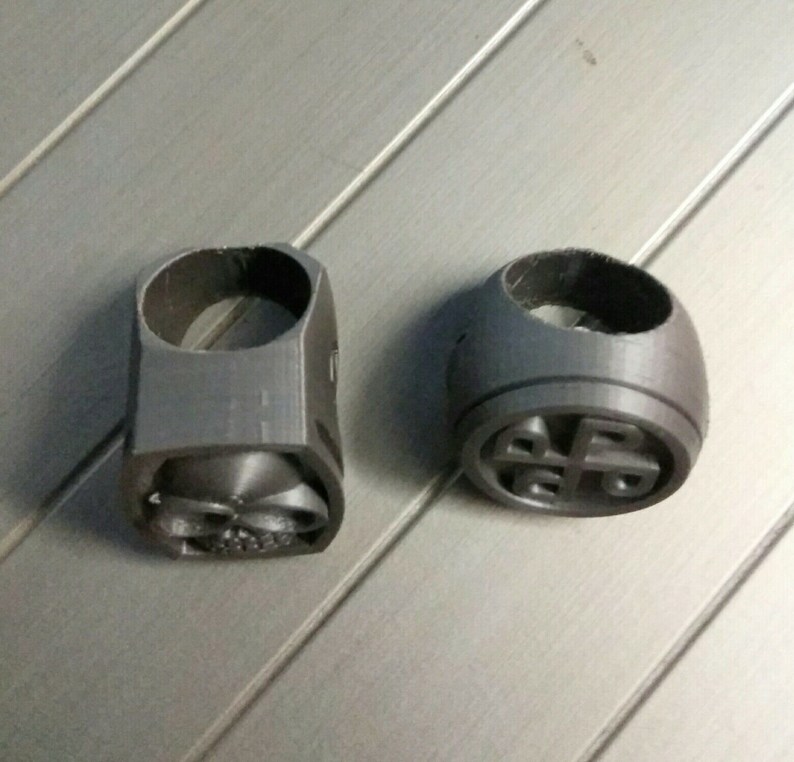 Phantom Rings Skull and Good Mark 3D Print Unpainted FDM Model Movie ...