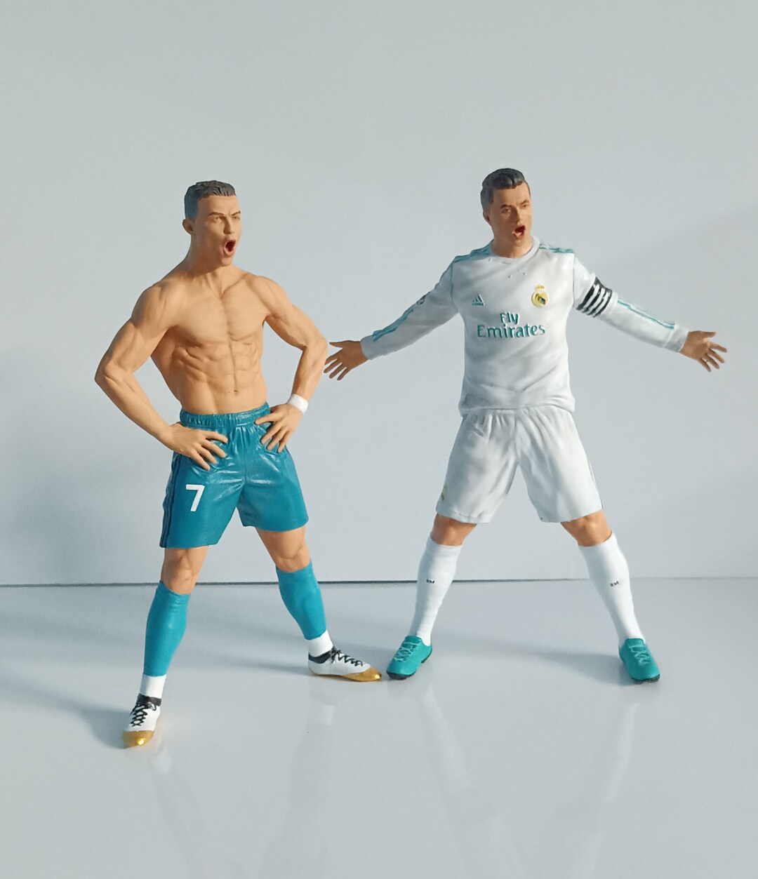15cm C. Ronaldo CR7 3D Model Statue Figure Painted Scale 1:12 - Etsy