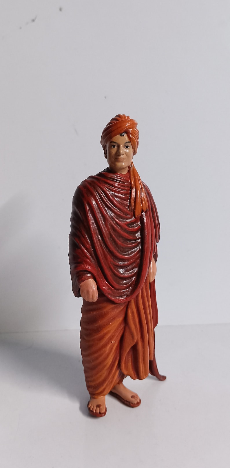 Swami Vivekananda India 3D Model Figurine Hand Painted Model Statue ...