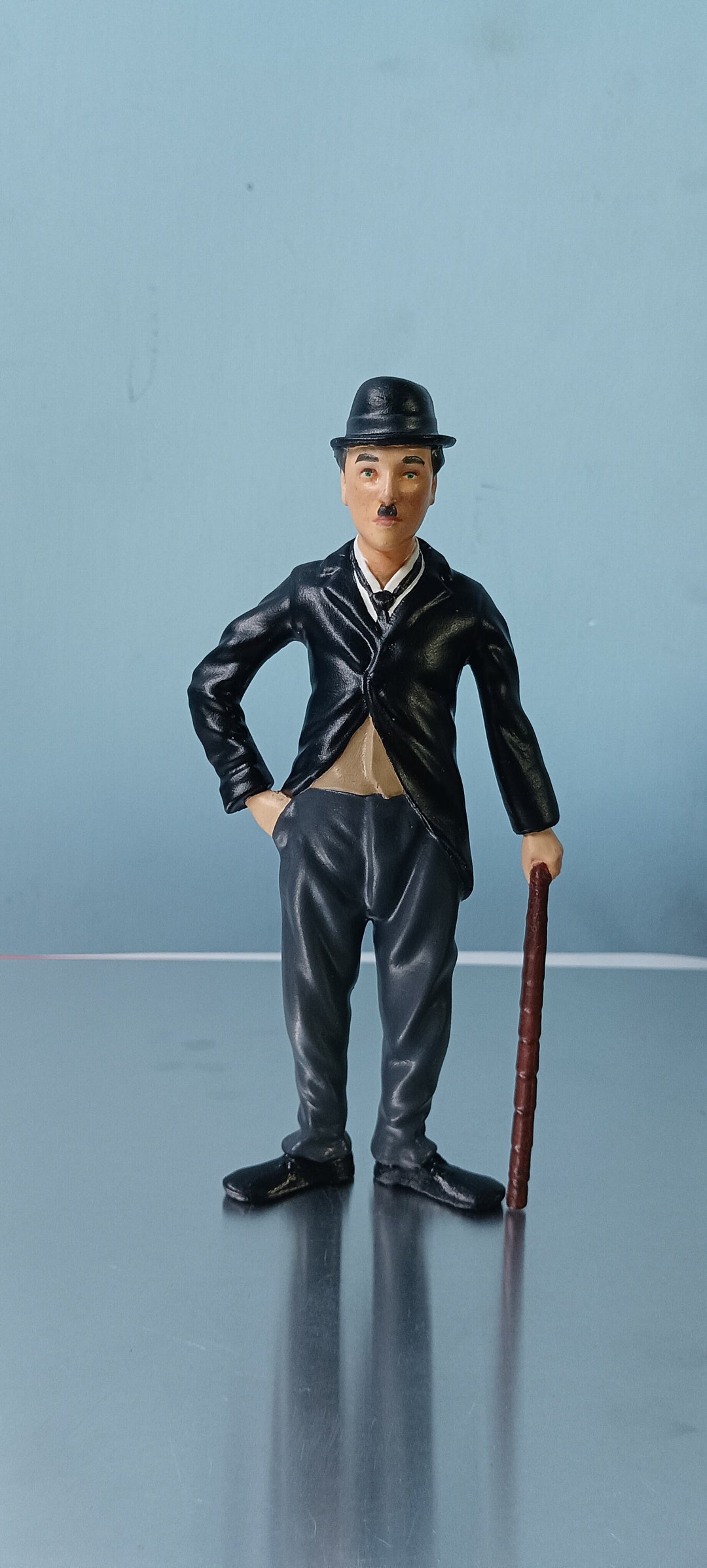 Charlie Chaplin Scale 1:12 1/24 3D Model Figurine Model Statue Replica ...