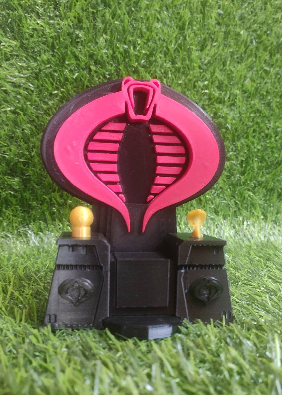 Custom GI Joe Custom 3D Printed Cobra Destro Throne for - Etsy