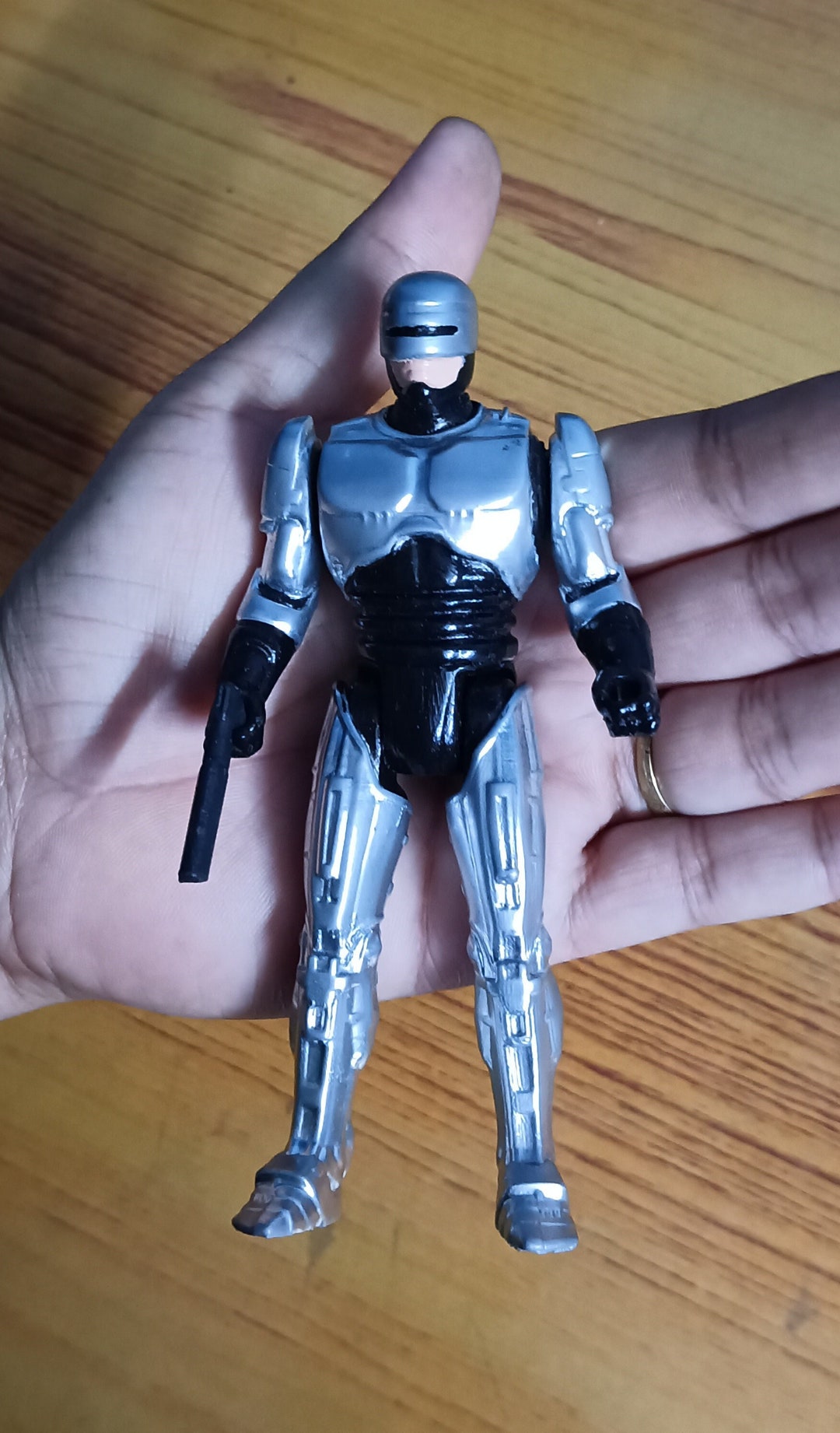 Robo Cop -articulated 3D Printed Hand Painted Model Statue Figure - Etsy