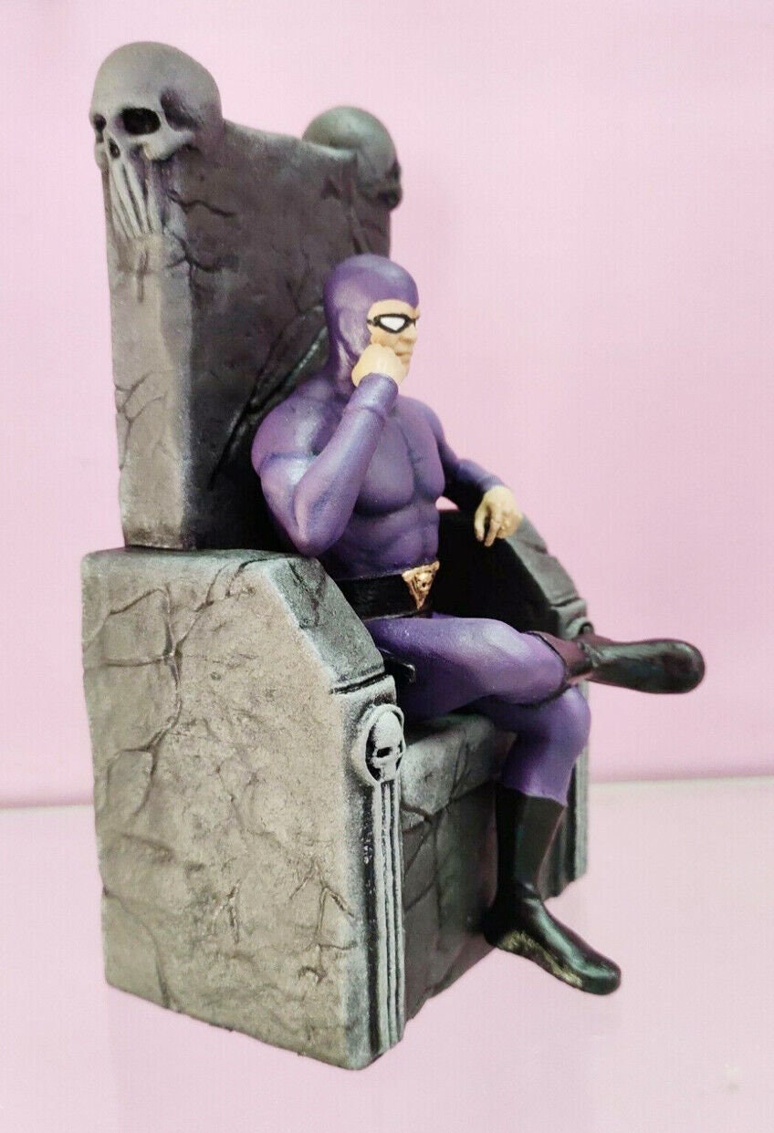 6" Phantom With Skull Throne Painted Custom 3D Printed Fan Figure Model ...