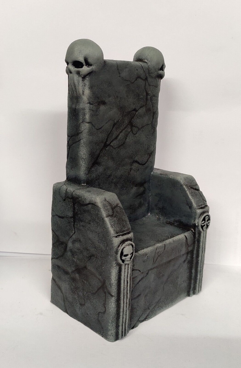 Custom Phantom Skull Throne for 6 Figure Hand Painted-3d Printed Fan ...