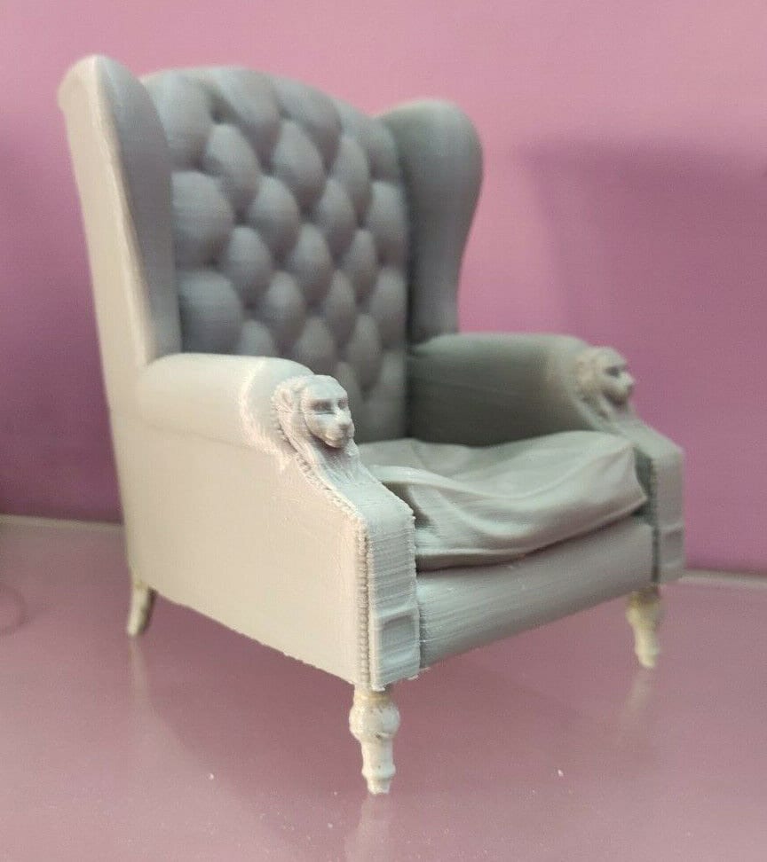 6inch 12inch New Matrix Morpheus Chair for Figure Neo Unpainted- Custom ...