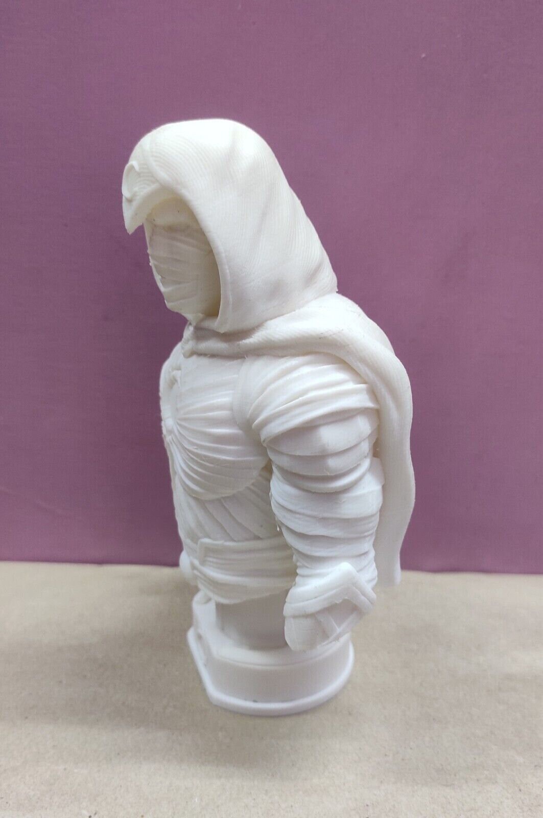 Custom Scale 1/10 Moon Knight Bust 6in FDM 3d Print Unpainted - Etsy
