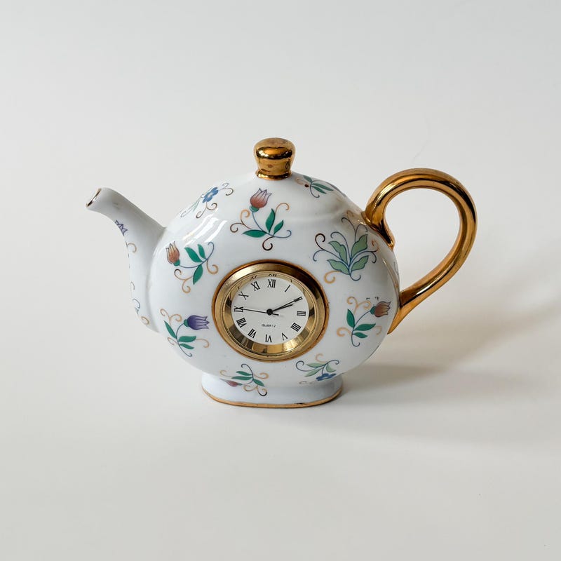 Teapot Clock - Etsy