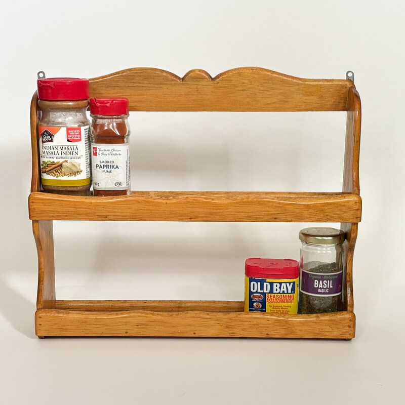 Wall Spice Rack - Etsy