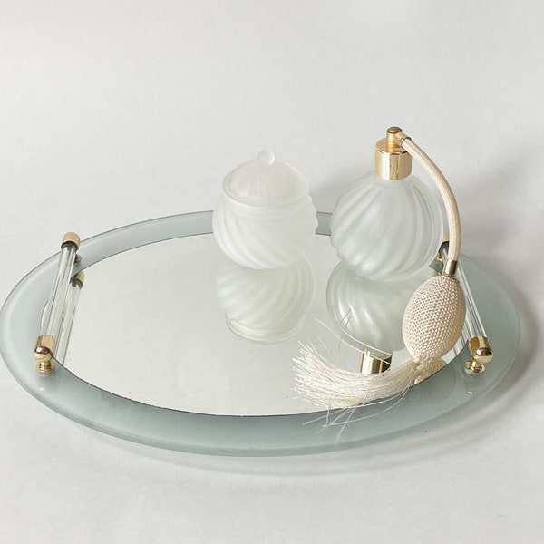 Glass Vanity Tray - Etsy