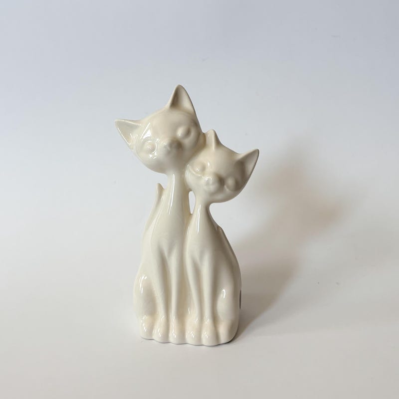Vintage Mcm Cat Figurines - Etsy