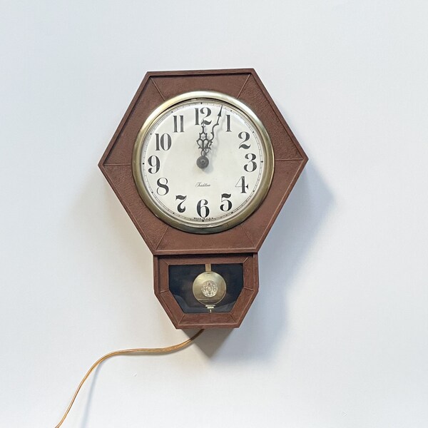 Antique Pendulum Wall Clock - Etsy
