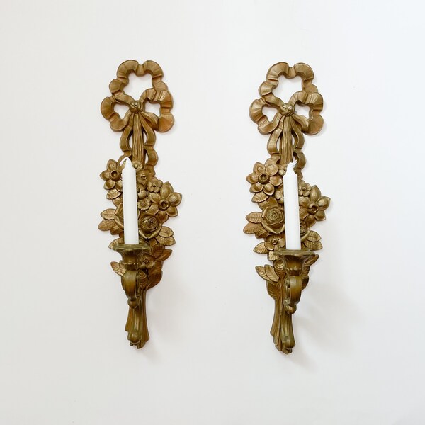 Syroco Sconces - Etsy