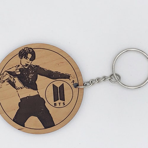 Bts's Jimin Serendipity Nevermind Tattoo Keychain BTS - Etsy