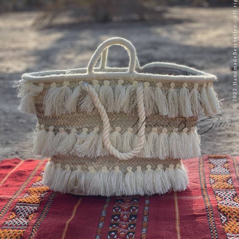 Moroccan Basket - Etsy