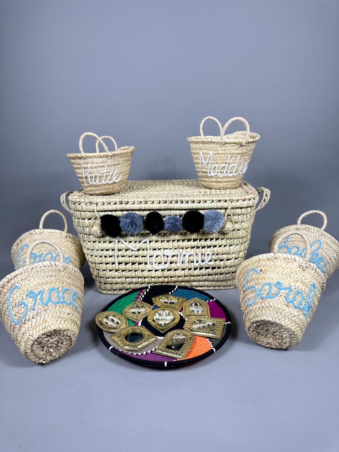 Personalized Toy Trunk, Toys Chest, Baby Gift, Toy Box,wicker Storage ...