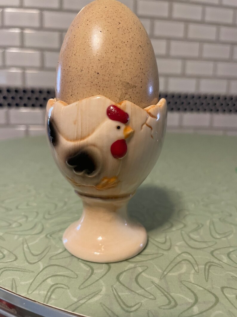 Figural Ceramic Egg Cups Chicken Design Buyers Choice - Etsy