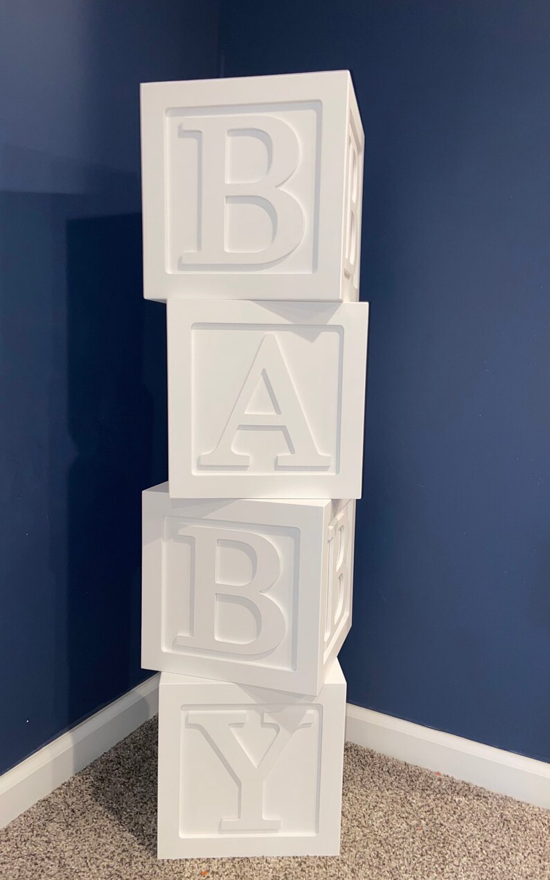 Jumbo Baby Blocks Made to Order. Nursery/kids Room Decor - Etsy